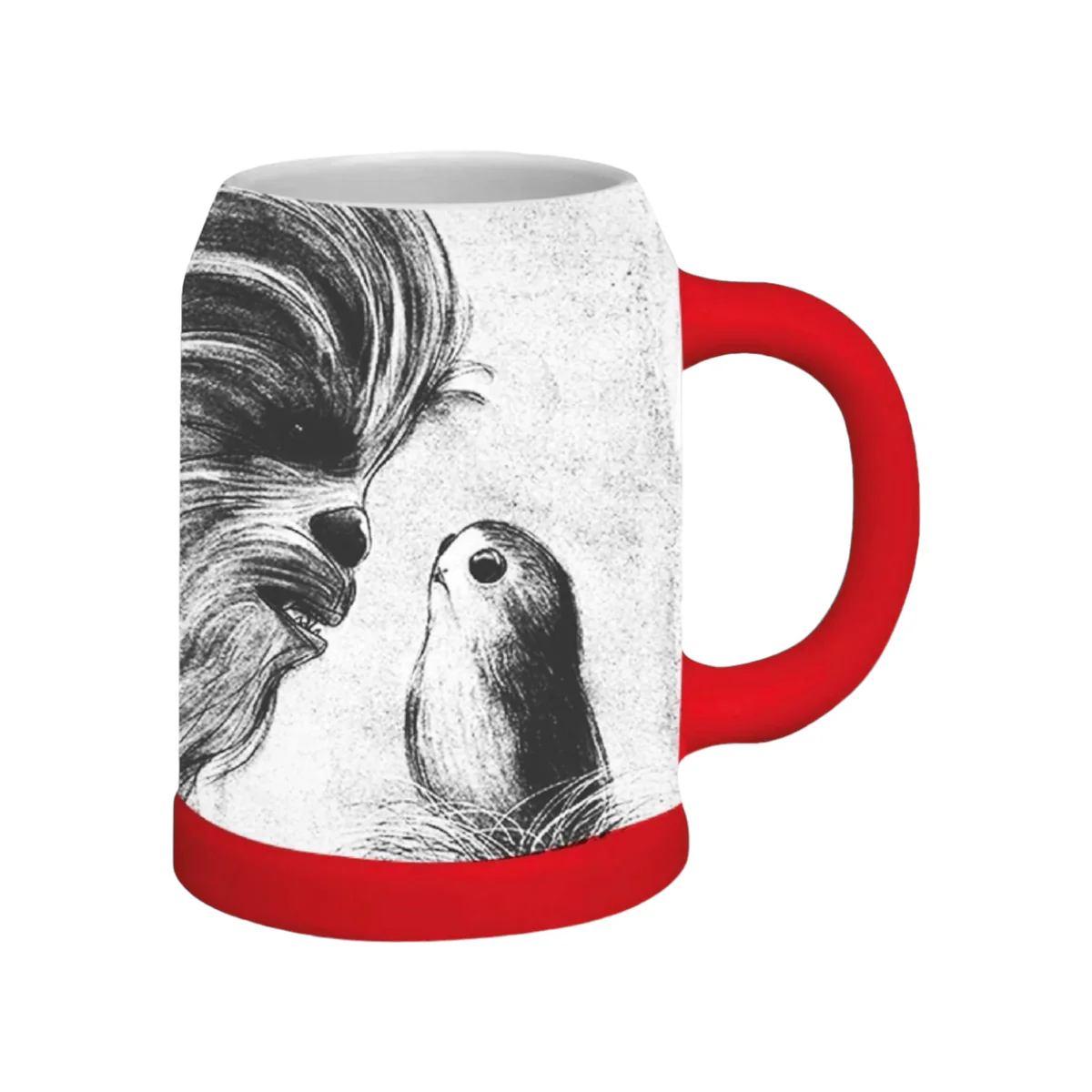 Chewbacca & Porg - Star Wars Funko (2017) Stein