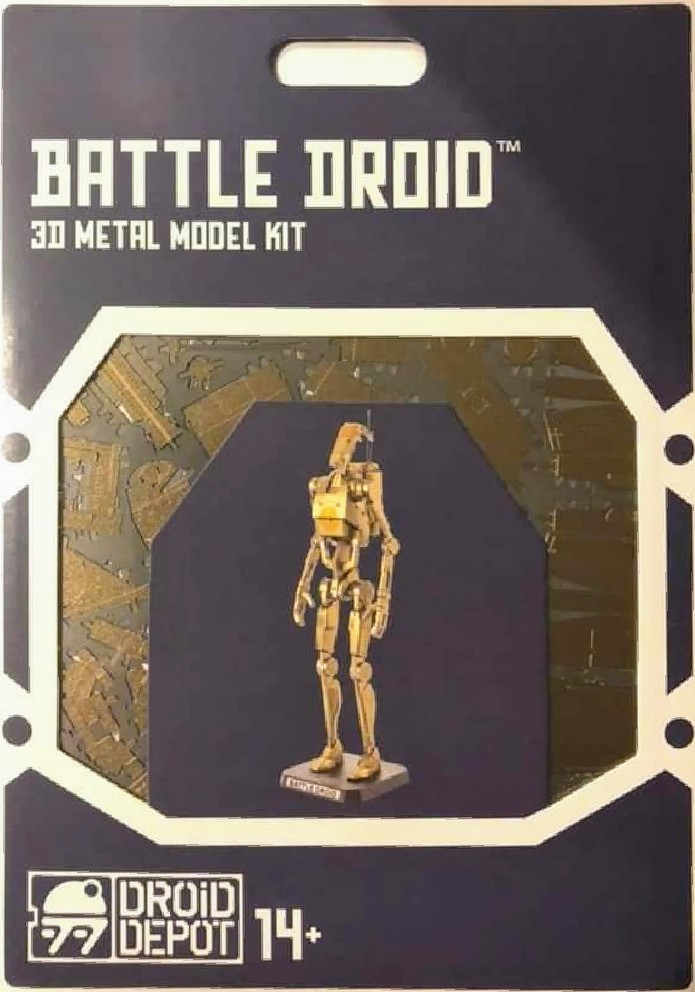 Battle Droid - Star Wars Metal Earth Droid Depot Metal Kit