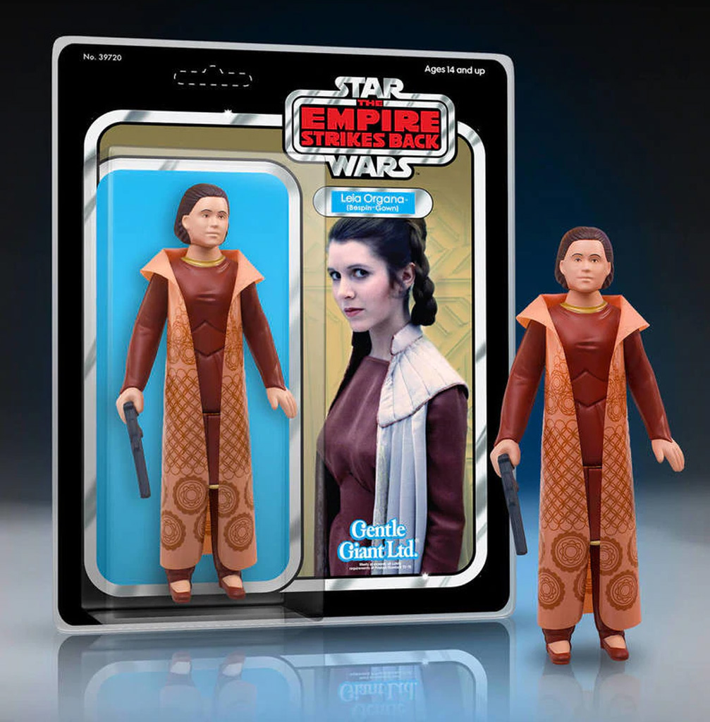 Princess Leia (Bespin Gown) - Jumbo Kenner Figures Basic 12-inch Figures