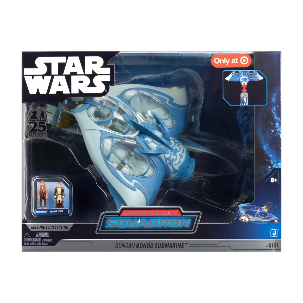 Gungan Bongo Submarine - Micro Galaxy Squadron Starship Class 0151 ...