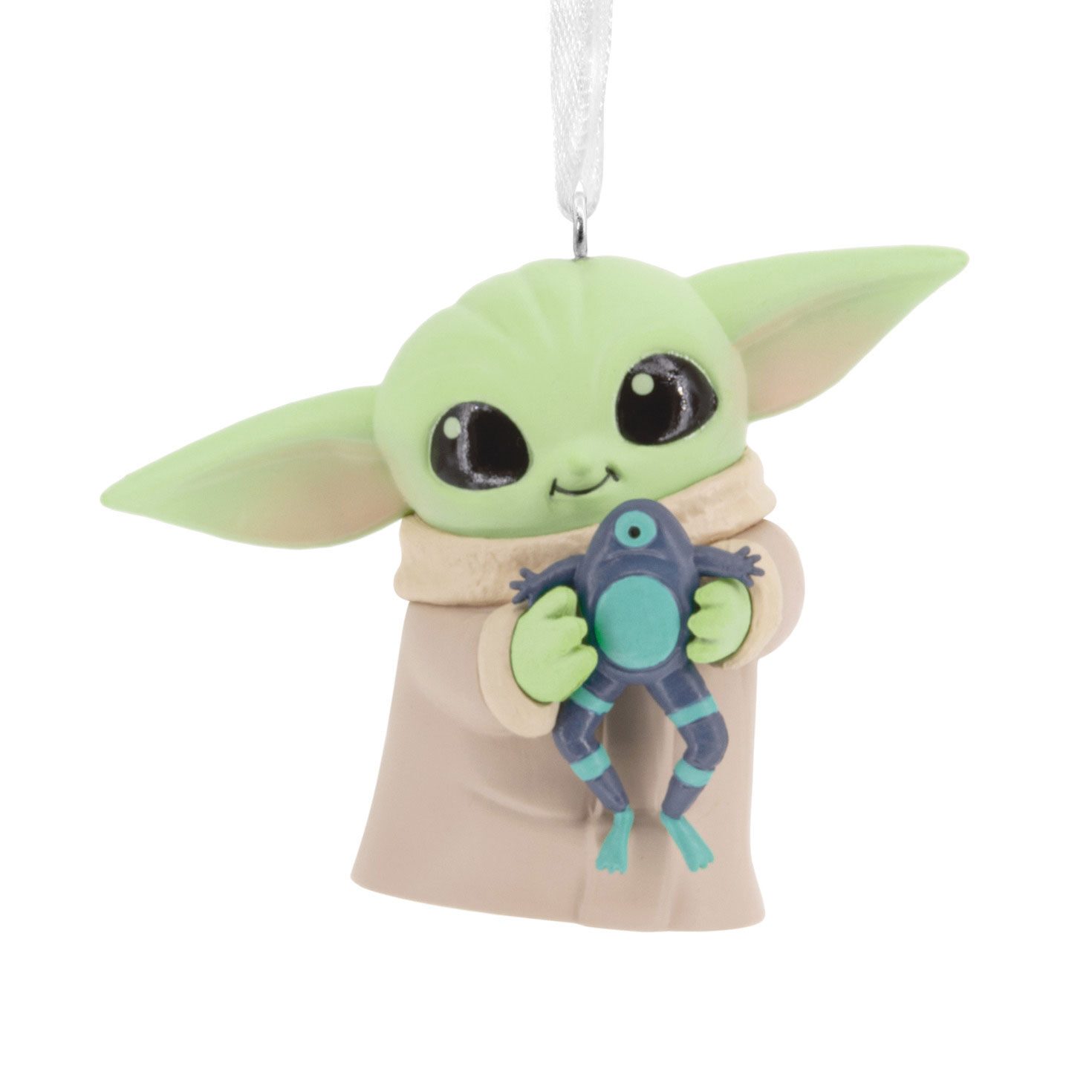Grogu with Frog - Star Wars Hallmark Holiday Ornaments