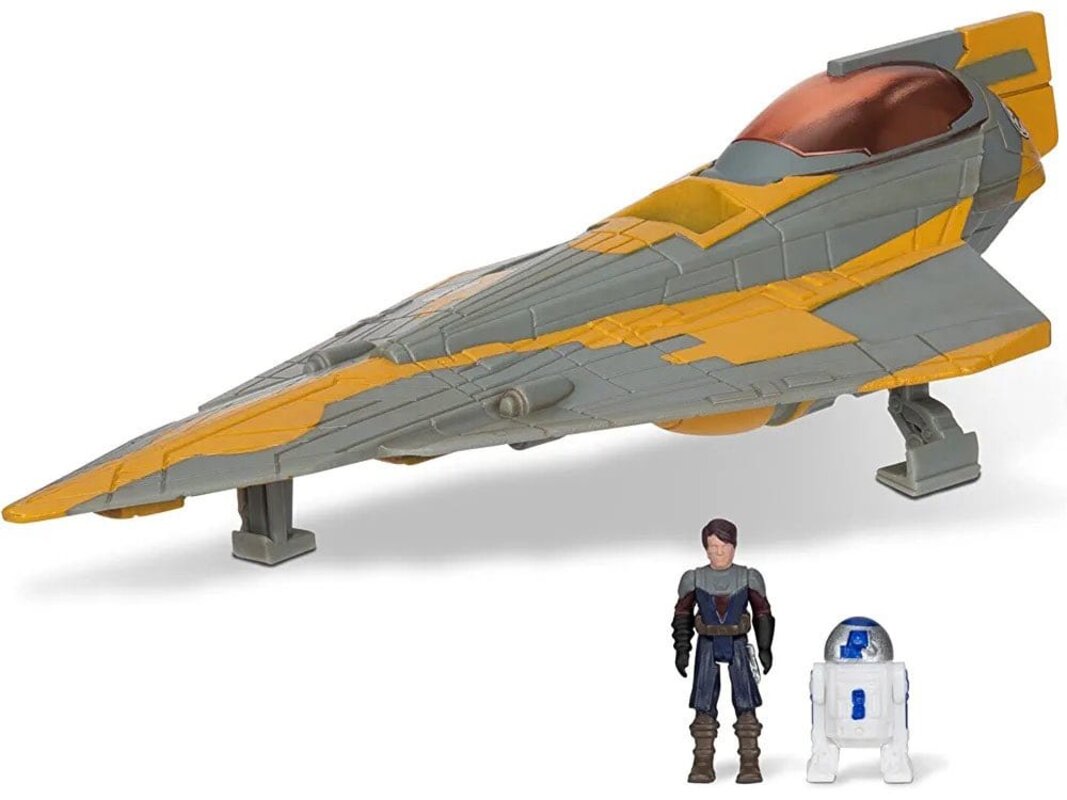 Anakin Skywalker's Jedi Starfighter - Micro Galaxy Squadron Starfighter ...