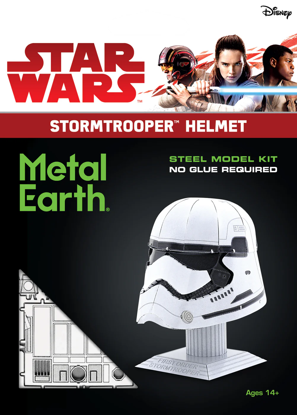 First Order Stormtrooper Helmet - Star Wars Metal Earth Steel Model Kit ...