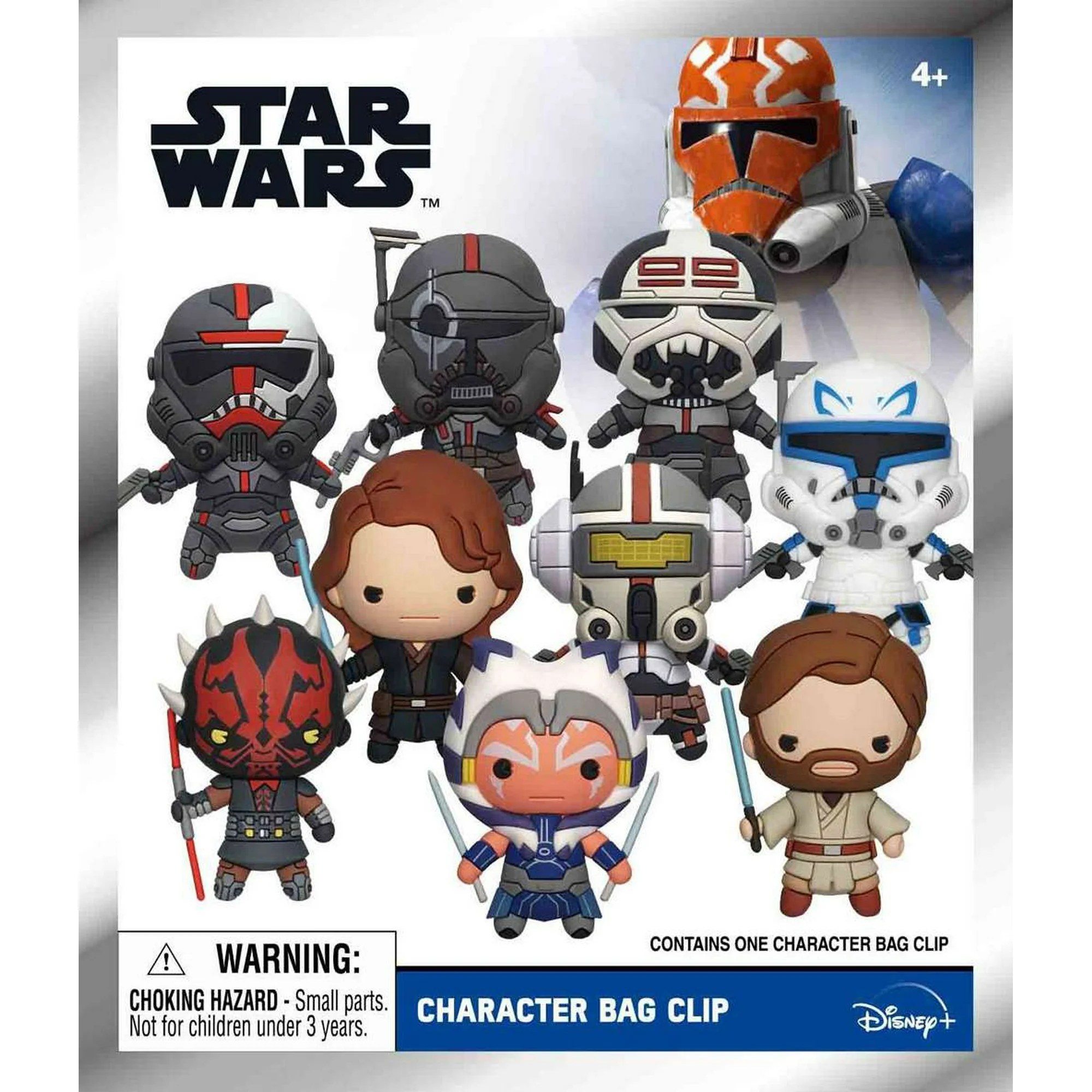 The Clone Wars - Star Wars Monogram 3D Foam Bag Clip