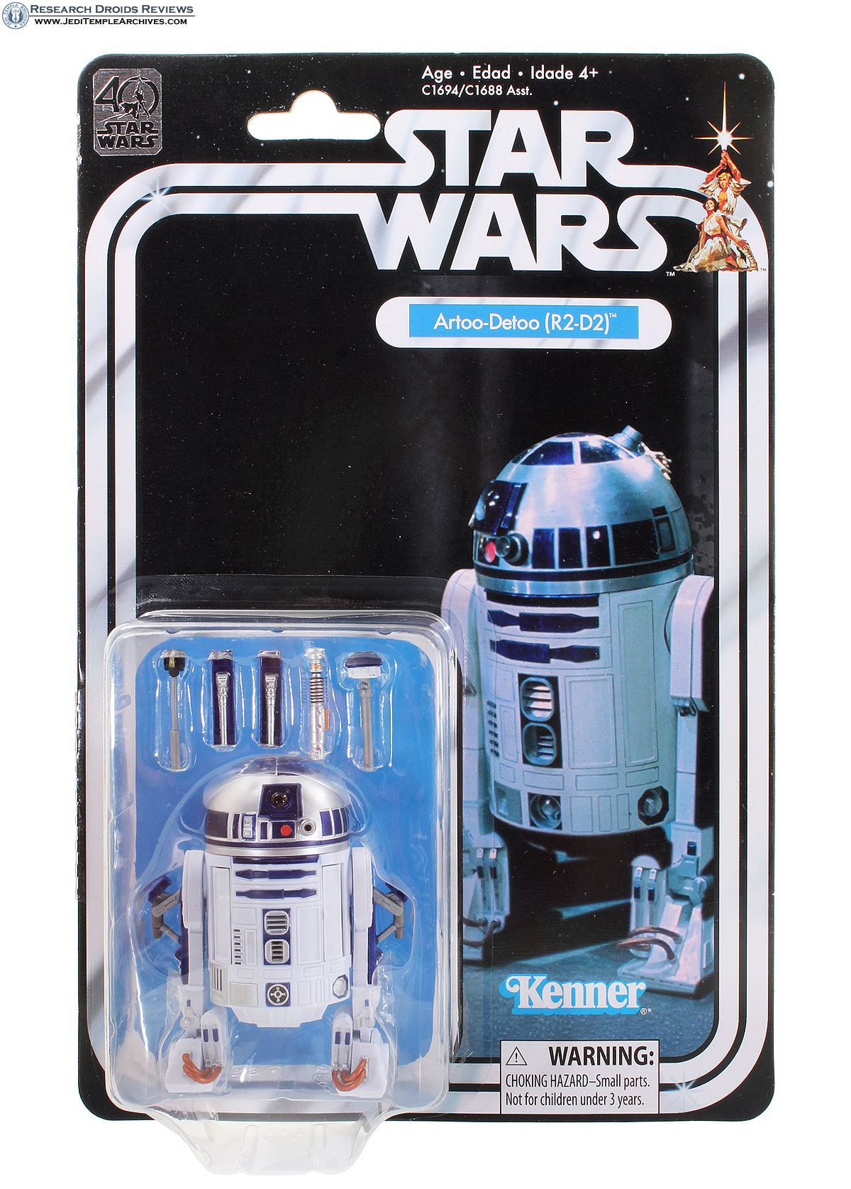 R2-D2 - The Black Series (Phase I) Basic 6-Inch Figures 04