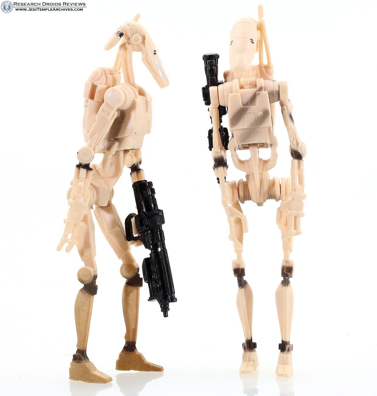 Battle Droid (clean) | Battle Droids (tan dirty and clean) - 30th ...