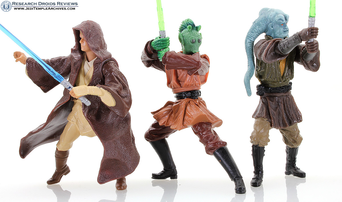 Rodian Jedi | Jedi Knight Army 3-Pack - Tartakovsky Clone Wars Multi-Pack