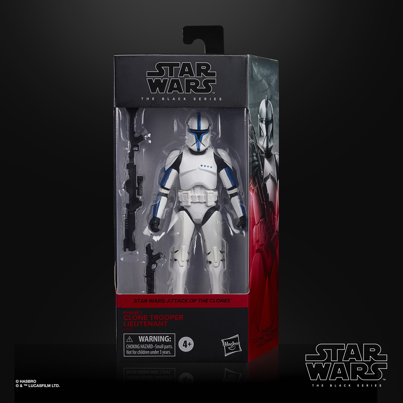 Clone Trooper Lieutenant - The Black Series (Phase IV) Basic 6-Inch ...