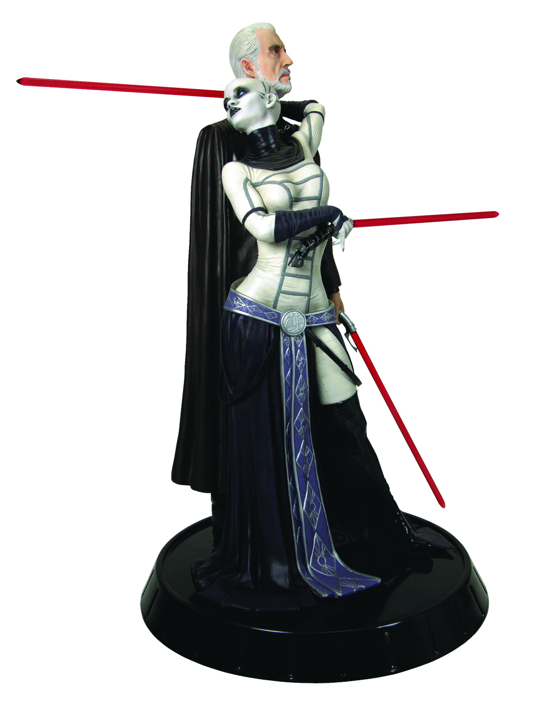 Asajj Ventress | Count Dooku and Asajj Ventress - Gentle Giant (Statues ...