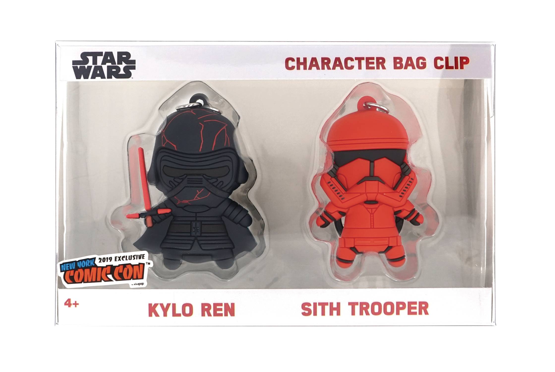 Kylo Ren & Sith Trooper - Star Wars Monogram Character Bag Clip Set ...