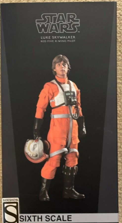 Luke Skywalker (Red Five X-Wing Pilot) - Sideshow Sixth Scale Basic 12 ...
