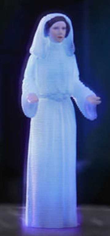 Princess Leia Hologram 1 | R2-D2 - Hot Toys Movie Masterpiece Series MMS511