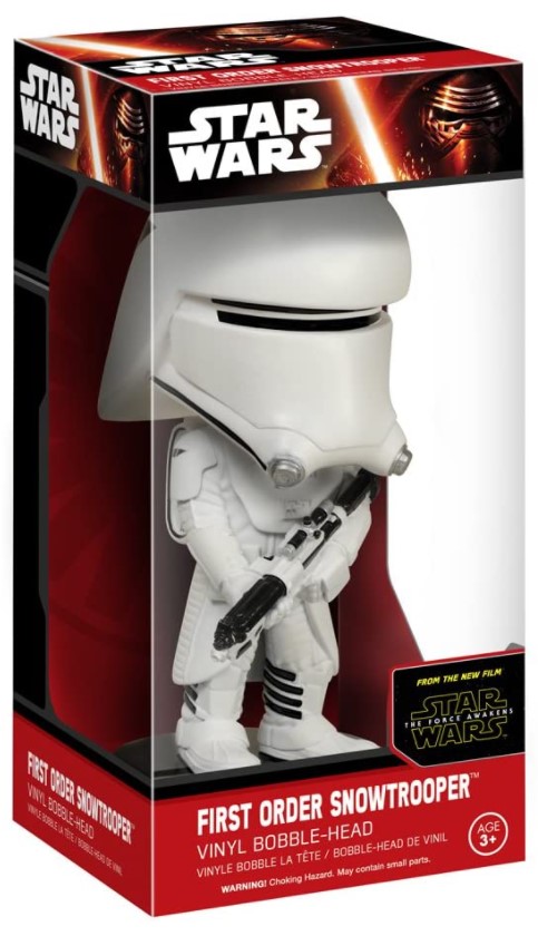 First Order Snowtrooper - Star Wars Funko (2015) Wacky Wobblers