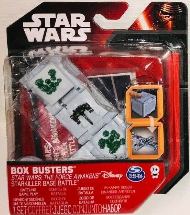 Starkiller Base Battle - Star Wars Spinmaster Box Busters