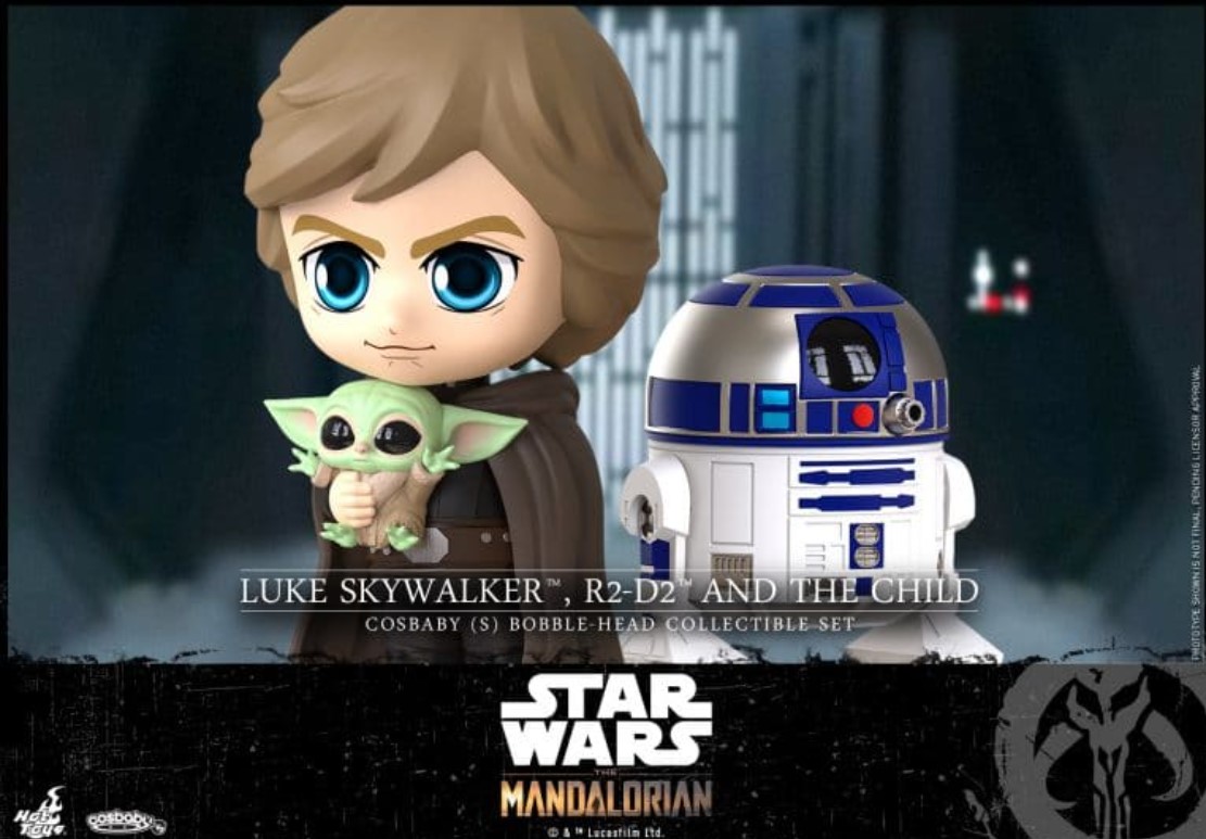 Luke Skywalker and R2-D2 - Star Wars Cosbaby Multi-pack Cosbaby
