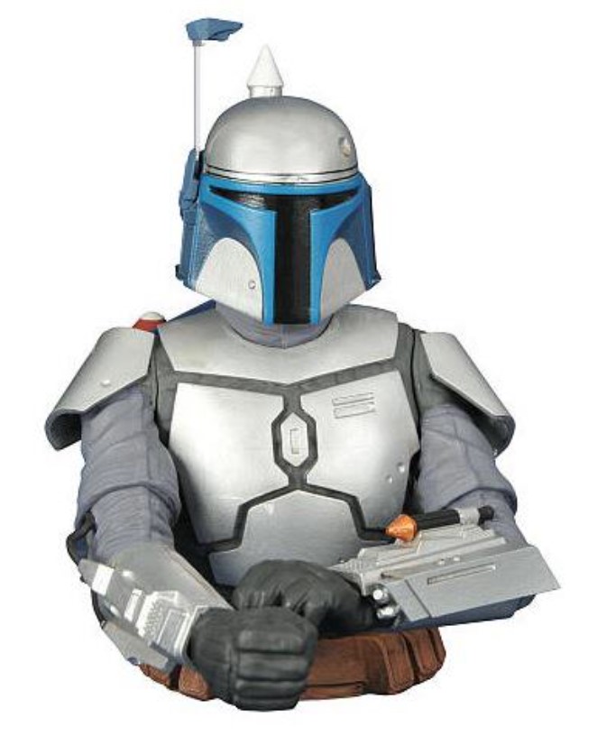 Jango Fett - Star Wars Diamond Select Bust Banks , San Diego ComicCon ...
