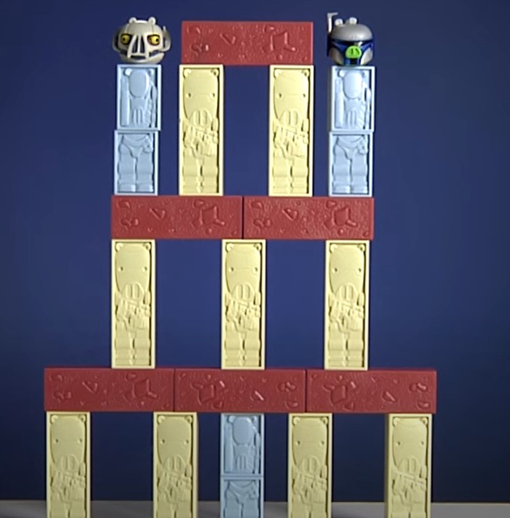 Geonosis | Jedi Battle - Angry Birds Star Wars Jenga Game