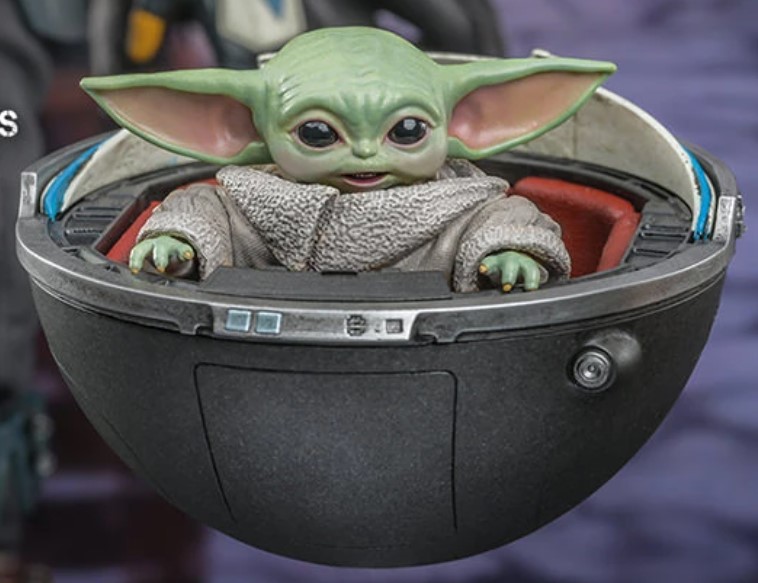 Grogu in Pram | IG-12 with Accessories - Hot Toys Television ...