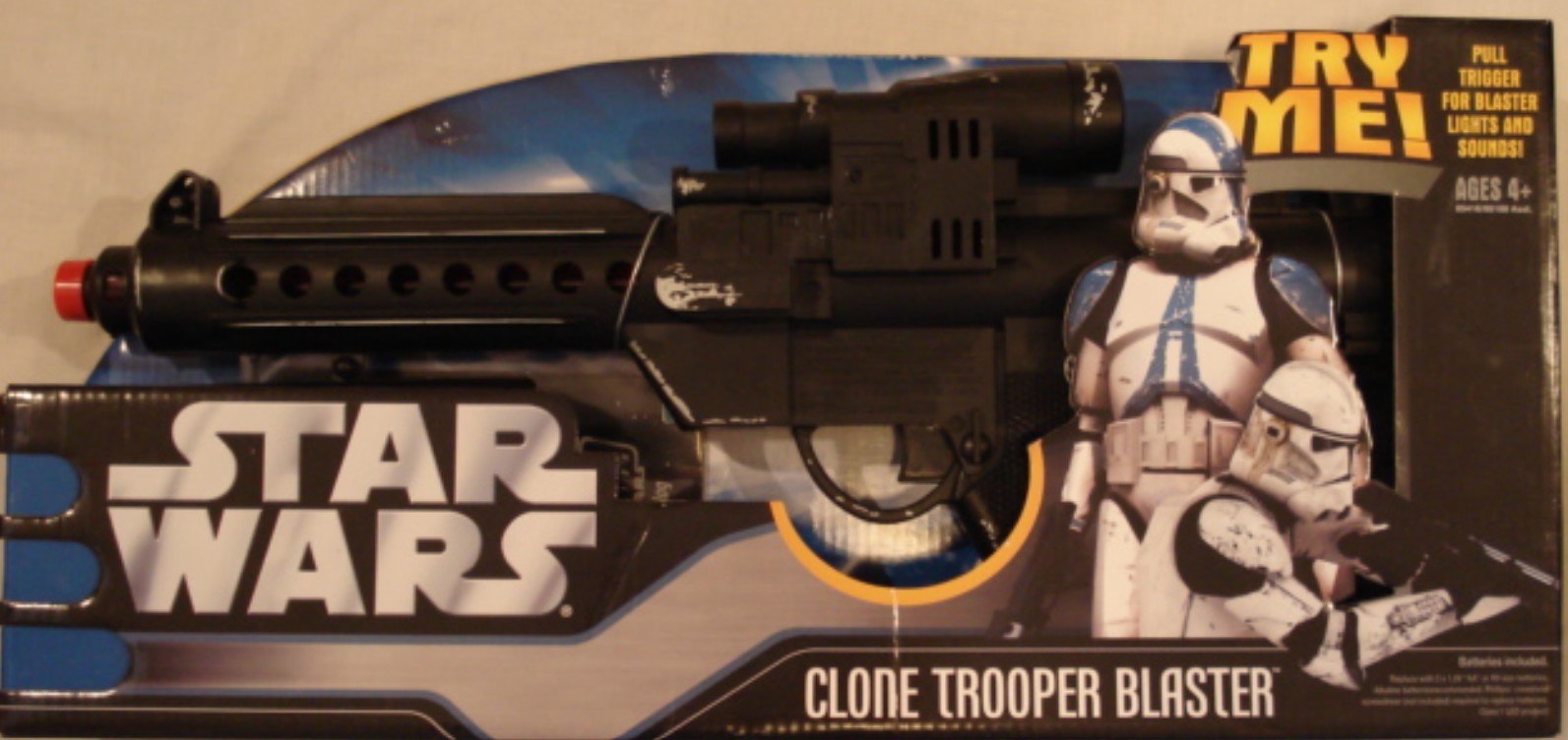 Clone Trooper Blaster - Revenge of the Sith Electronic Blaster