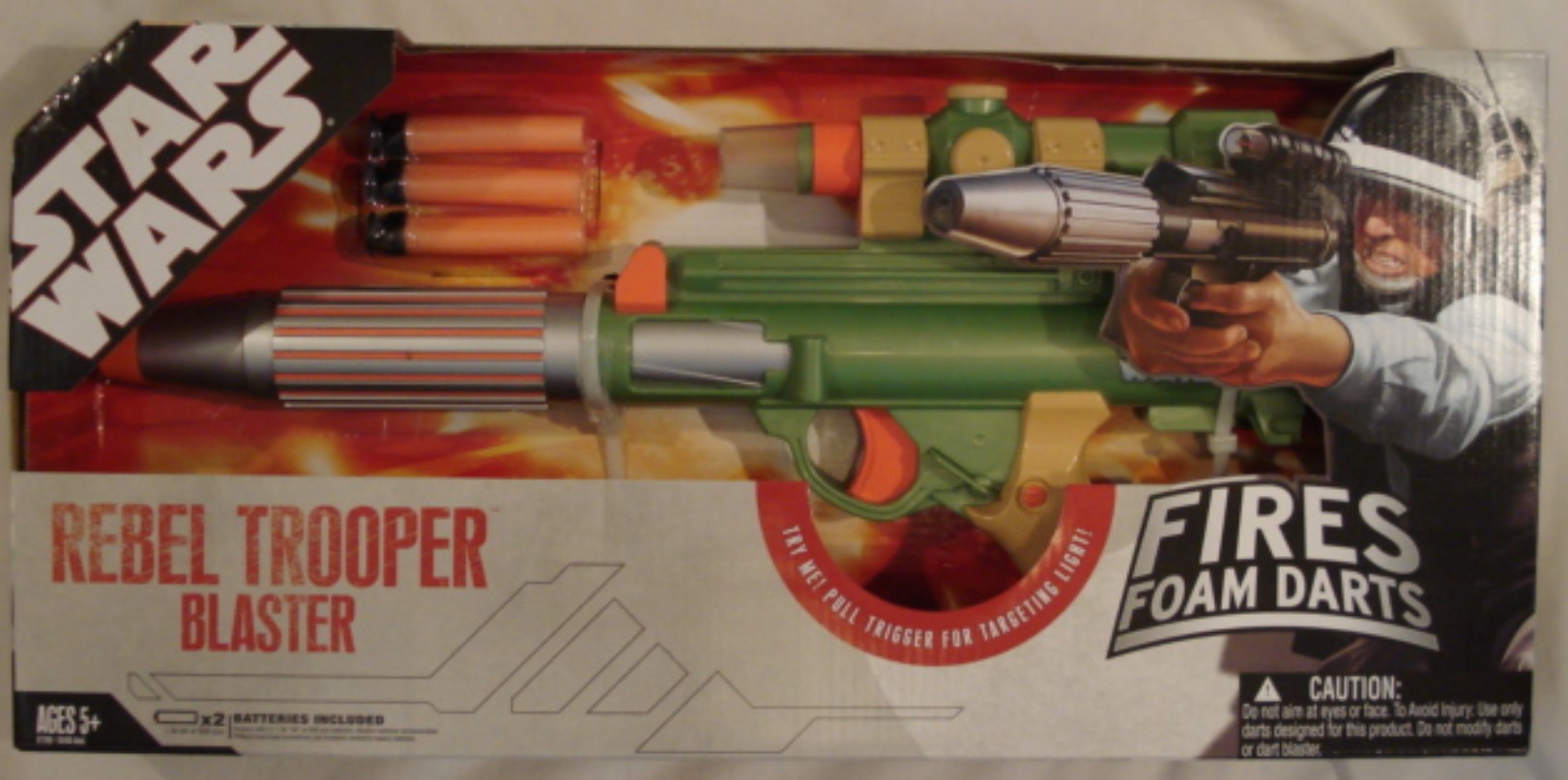 Rebel Trooper (Green) - 30th Anniversary Collection Nerf Blaster