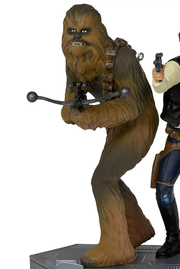 Han Solo & Chewbacca (A New Hope) - Star Wars Hallmark Holiday Keepsake ...