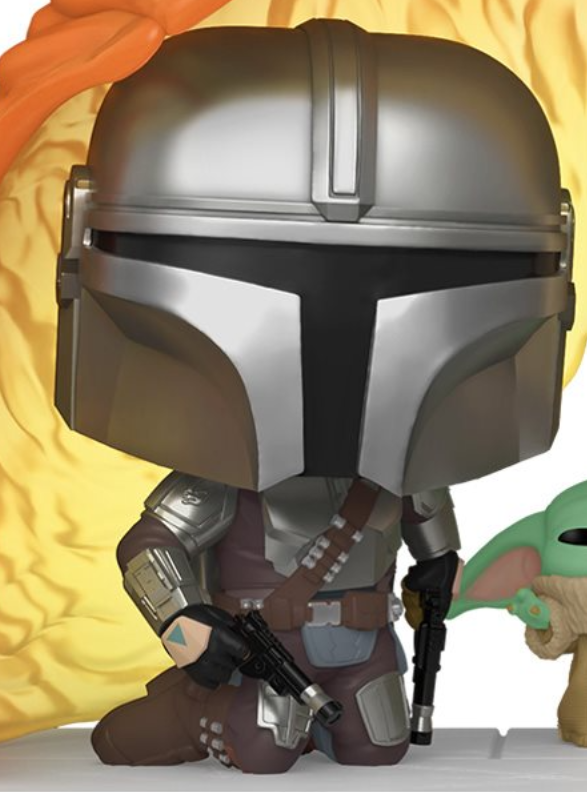 Din Djarin | Grogu Force Barrier - Star Wars Funko (2024) Movie Moments 719