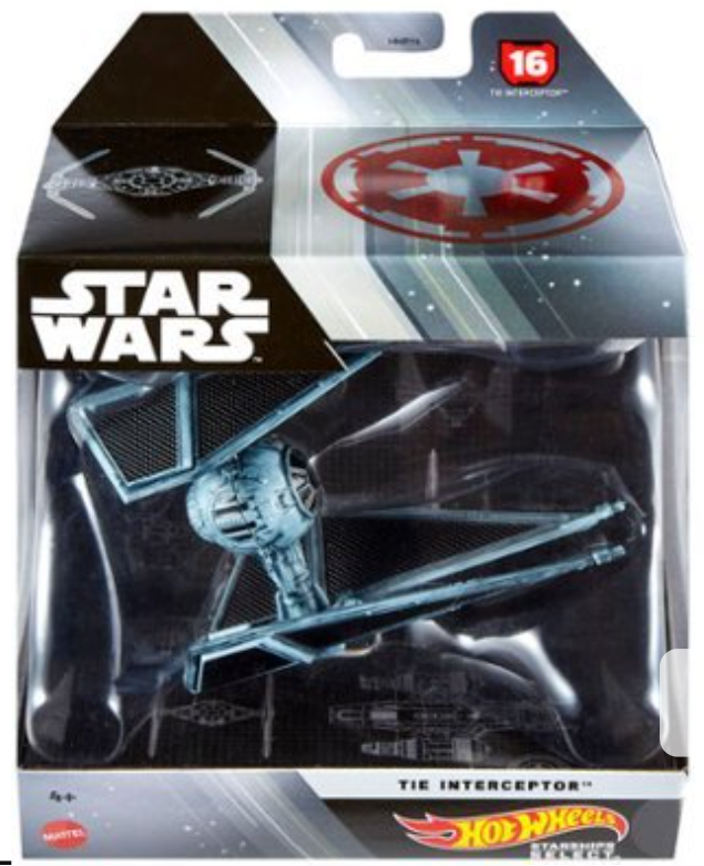 TIE Interceptor - Star Wars Hot Wheels (BOBF) Starship Select 16