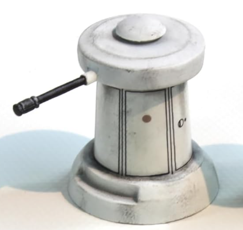 Turret | AT-AT - Star Wars Round2 Authentic Plastic Model Kit (MPC)