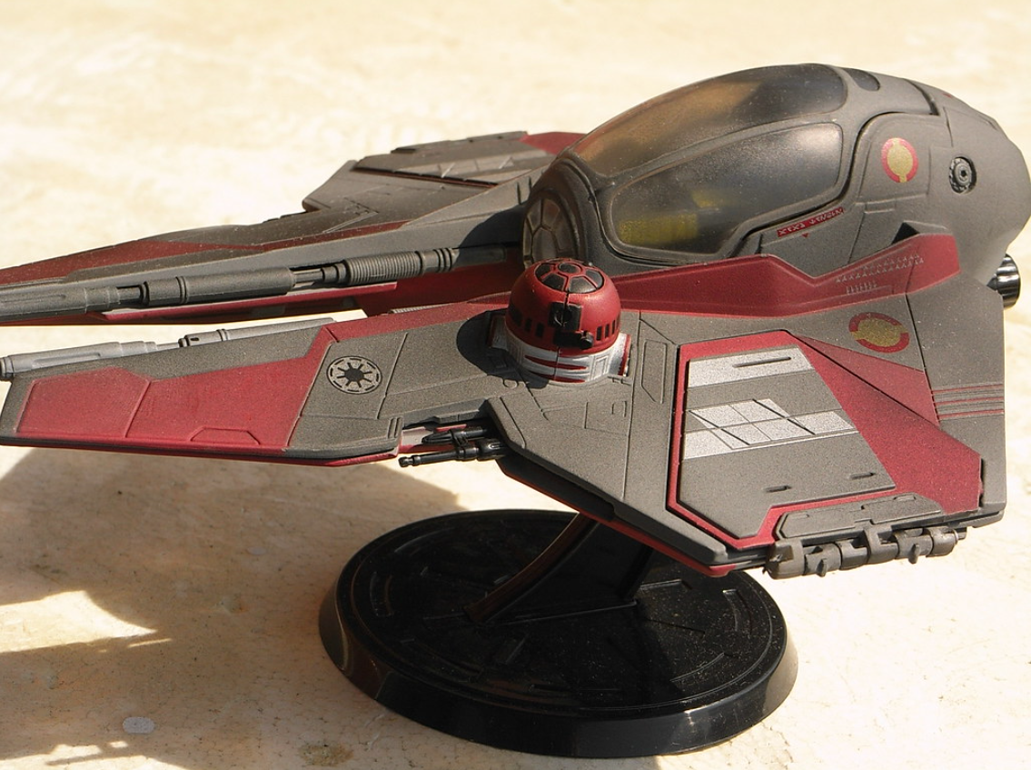 Obi-Wan Kenobi's Jedi Starfigters - Star Wars AMT/ERTL (Prequel Era ...