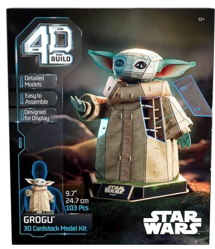 Grogu - Star Wars 4D Cityscape 4D Build