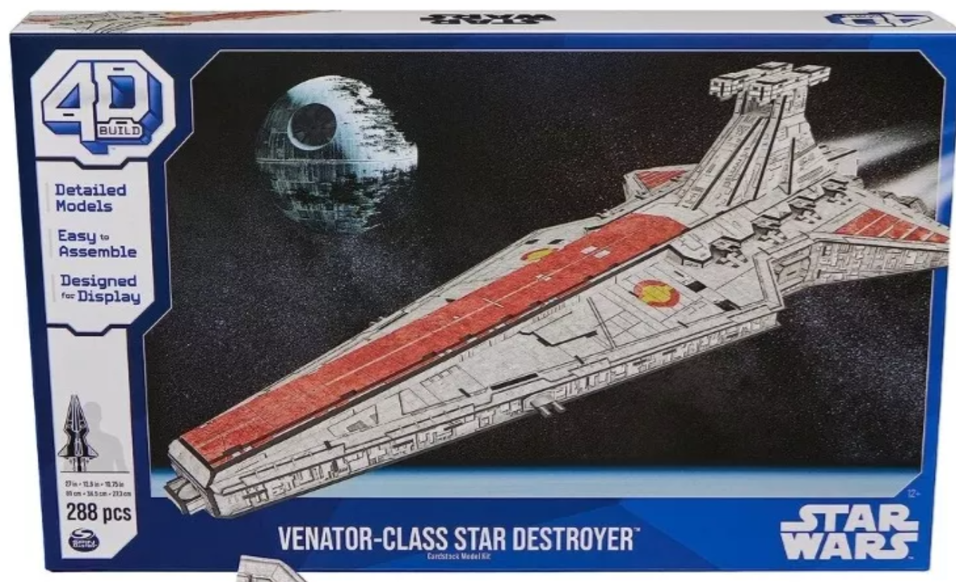 Venator-Class Star Destroyer - Star Wars 4D Cityscape 4D Build