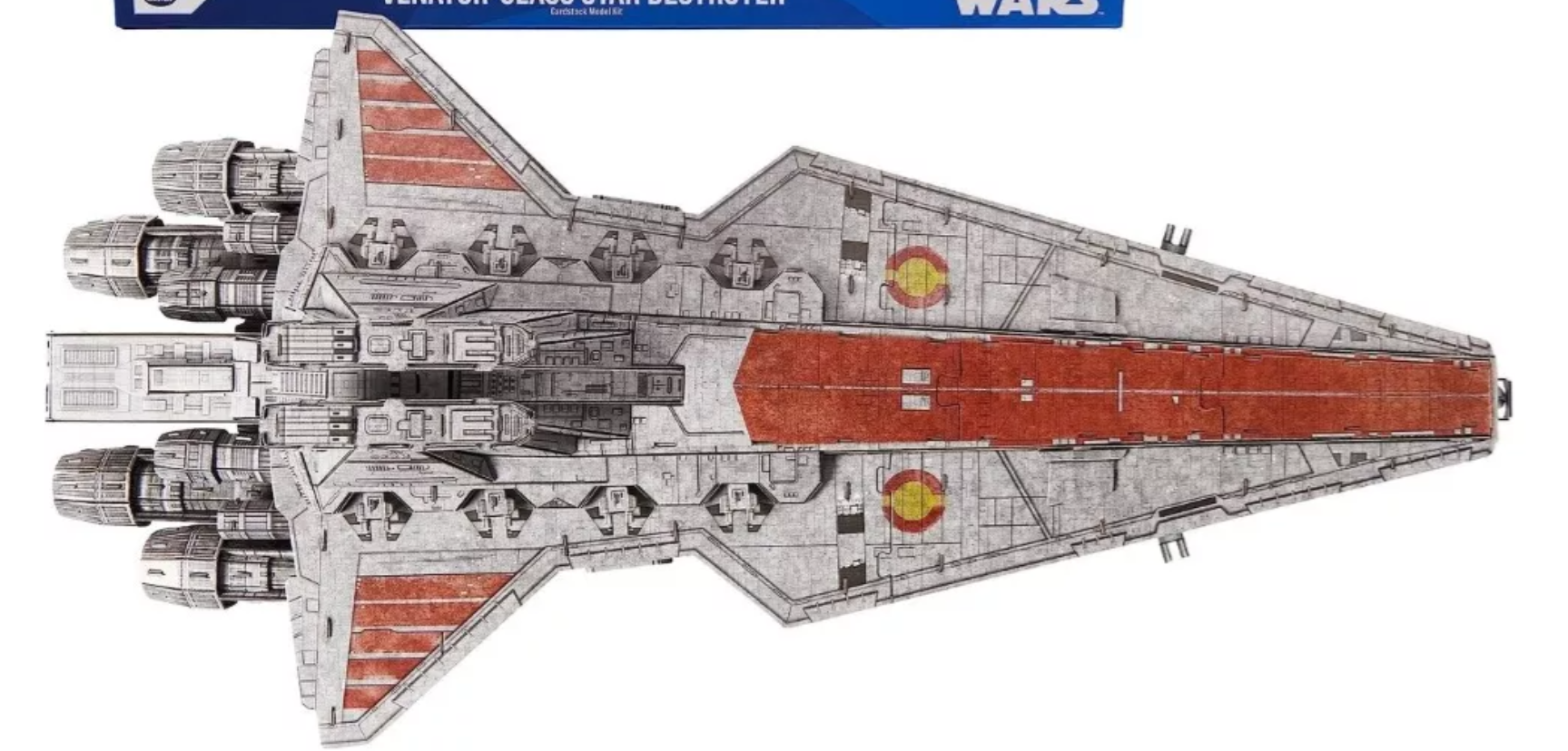 Venator-Class Star Destroyer - Star Wars 4D Cityscape 4D Build