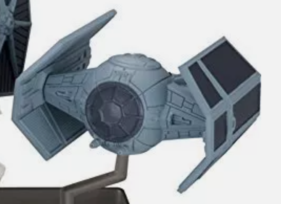 TIE Advanced | Battle of Yavin - Star Wars Banpresto World Collectible ...
