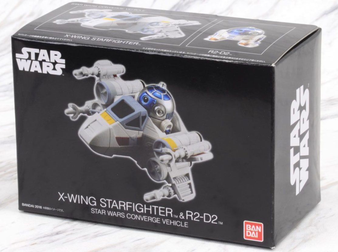 X-Wing Starfighter & R2-D2 - Star Wars Bandai Converge Vehicle
