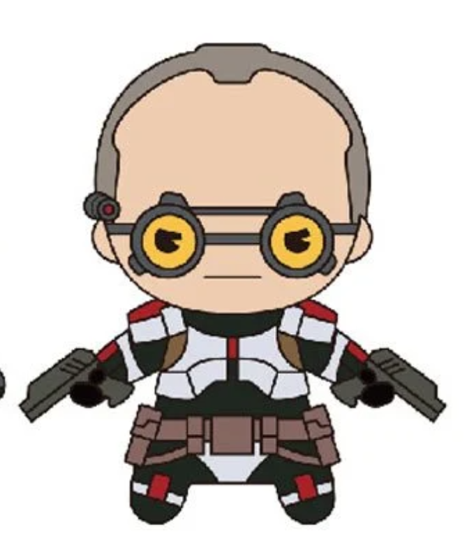 Tech | The Bad Batch Series 1 - Star Wars Monogram 3D Foam Bag Clip