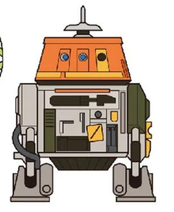 Chopper | The Bad Batch Series 1 - Star Wars Monogram 3D Foam Bag Clip