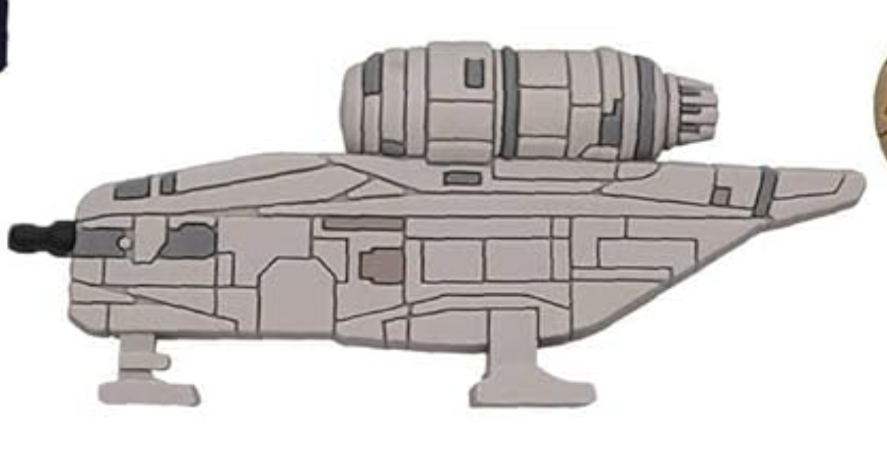 The Razor Crest | The Mandalorian Series 2 - Star Wars Monogram 3D Foam ...