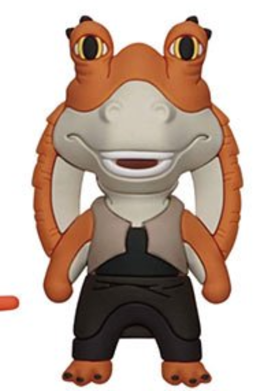 Jar Jar Binks | Episode I The Phantom Menace - Star Wars Monogram 3D ...