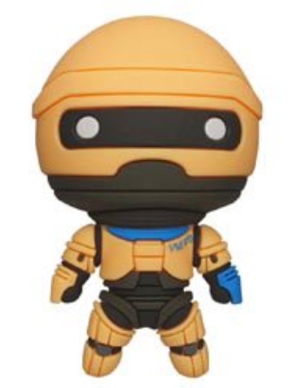 NED-B | Obi-Wan Kenobi - Star Wars Monogram 3D Foam Bag Clip