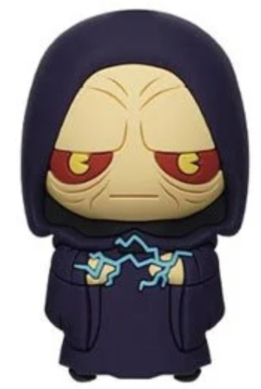 Emperor Palpatine | Dark Side - Star Wars Monogram 3D Foam Bag Clip