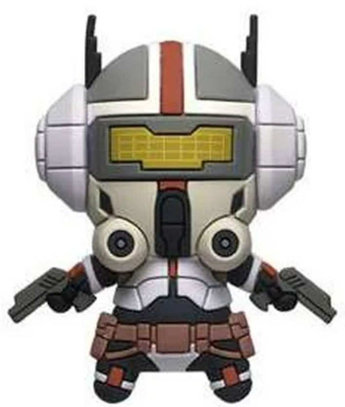 Tech | The Clone Wars - Star Wars Monogram 3D Foam Bag Clip