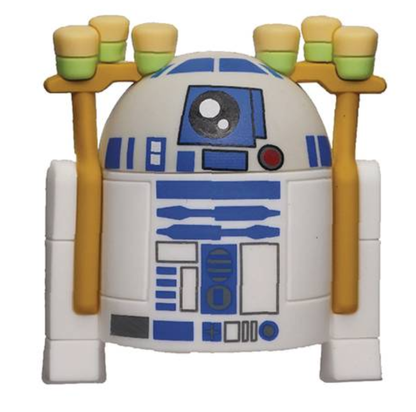 R2-D2 | Return of the Jedi - Star Wars Monogram 3D Foam Bag Clip