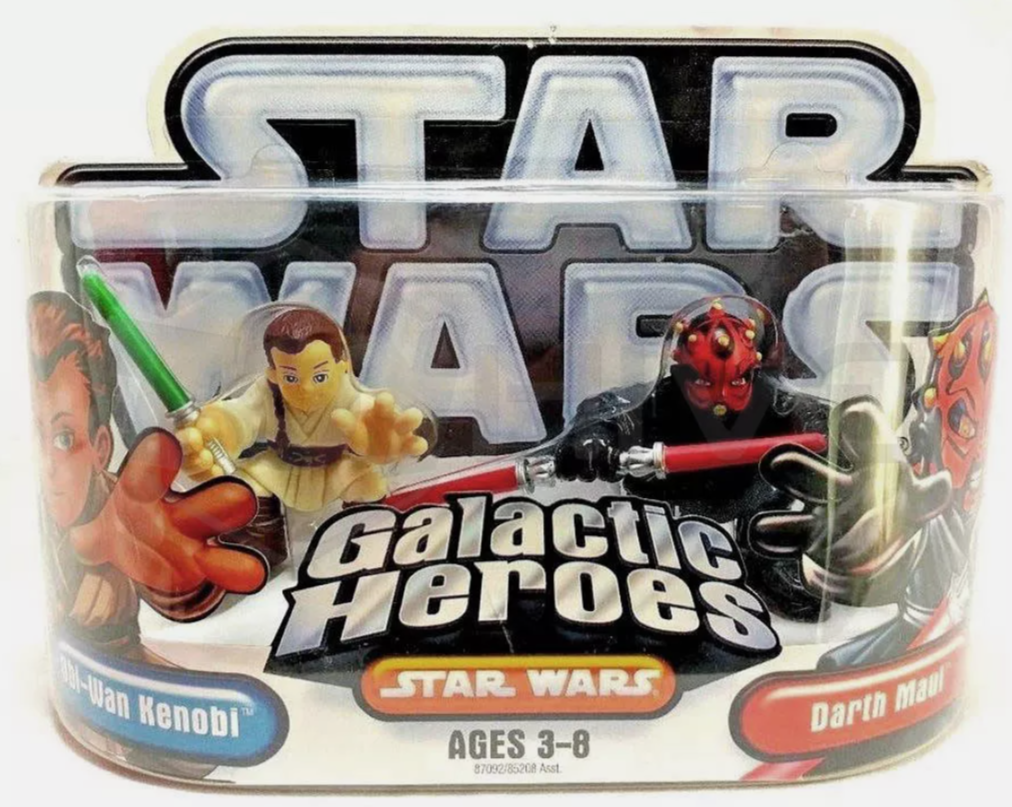 Obi-Wan Kenobi & Darth Maul - Galactic Heroes (2005-2011) Two-Packs