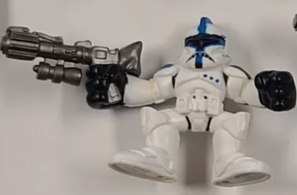 Clone Trooper (Blue) | Battle of Geonosis - Galactic Heroes (2005-2011 ...