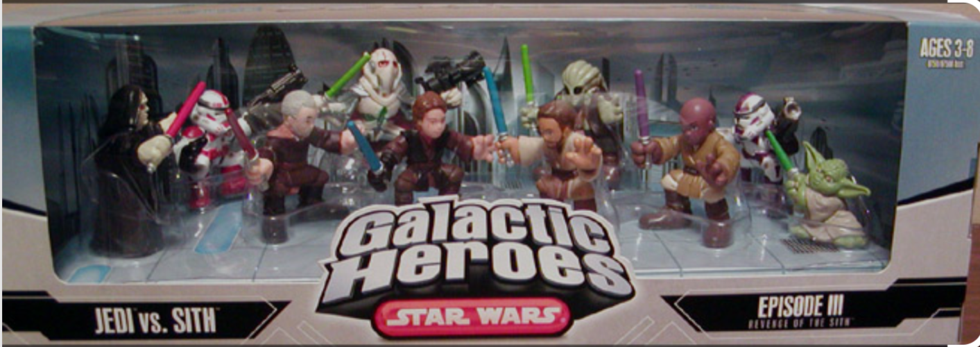 Jedi Vs. Sith - Galactic Heroes Cinema Scenes