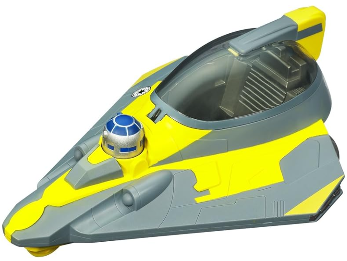 Anakin's Jedi Starfighter - Galactic Heroes Cinema Scenes