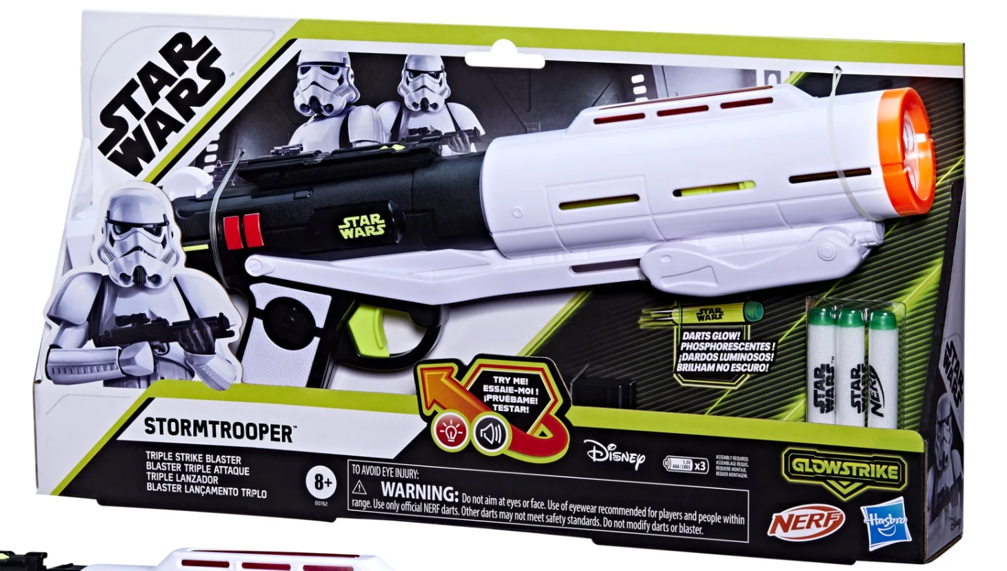 Triple Strike Blaster - Post-Sequel Nerf Glowstrike Blaster