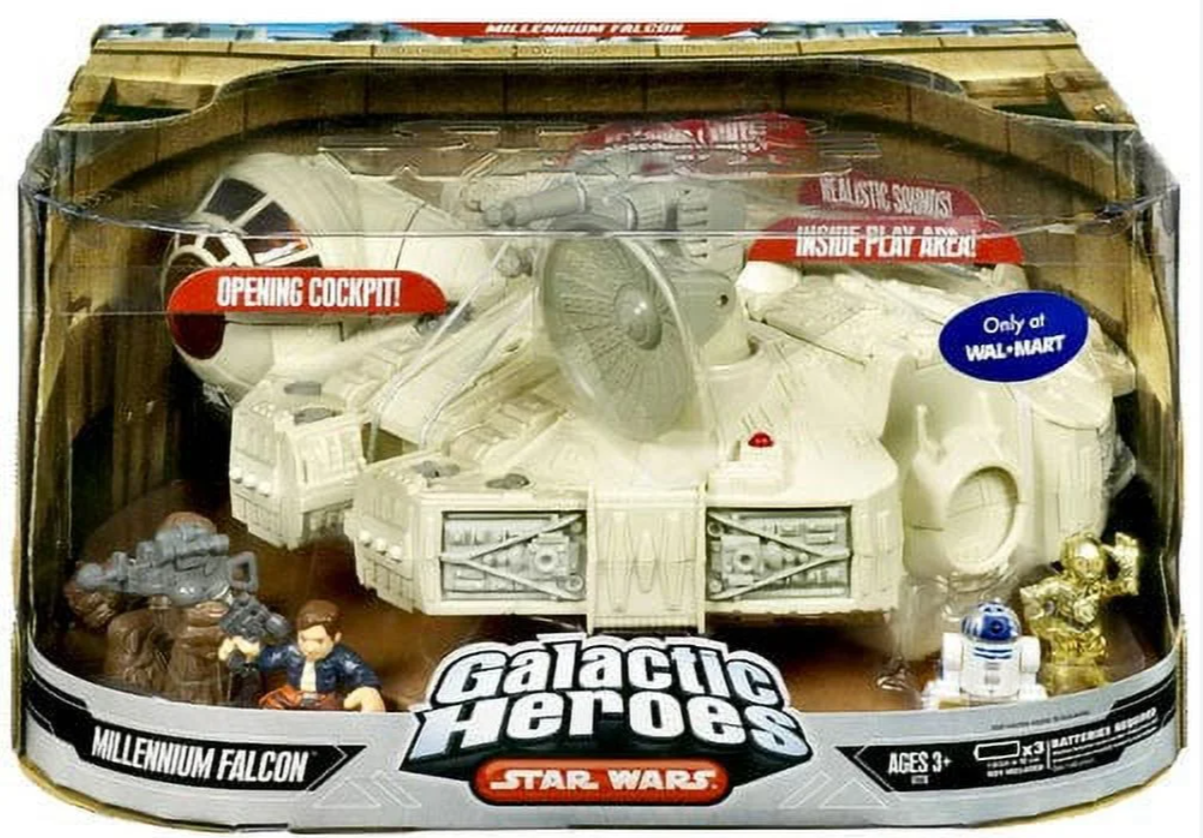 Millennium Falcon - Galactic Heroes Vehicle , Walmart Exclusive