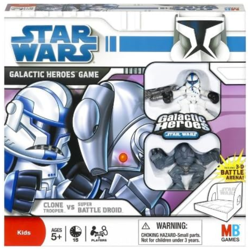 Clone Trooper vs. Super Battle Droid - Galactic Heroes (2005-2011 ...