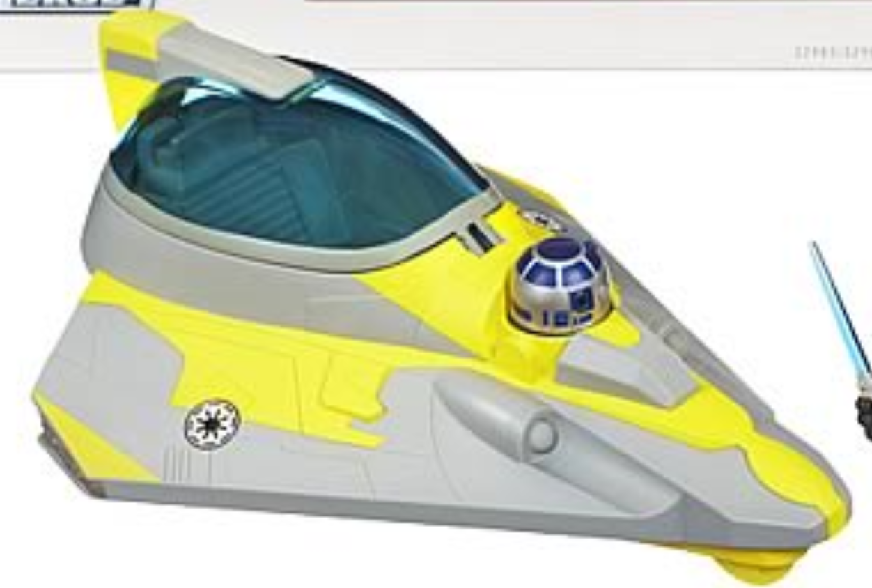 Anakin's Jedi Starfghter - Galactic Heroes (Jedi Force) Vehicle